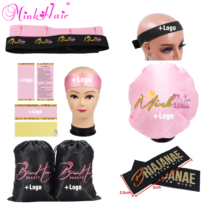 Custom Hair Bundle Wrap Around Labels, Wrap Sticker, Hair Tags ...